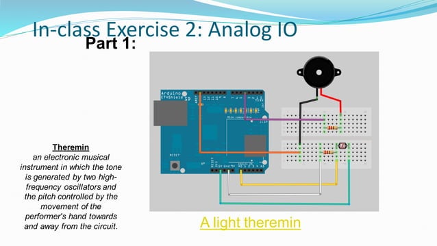 The IoT Academy IoT training Arduino Part 4 Arduino interfaces | PPT