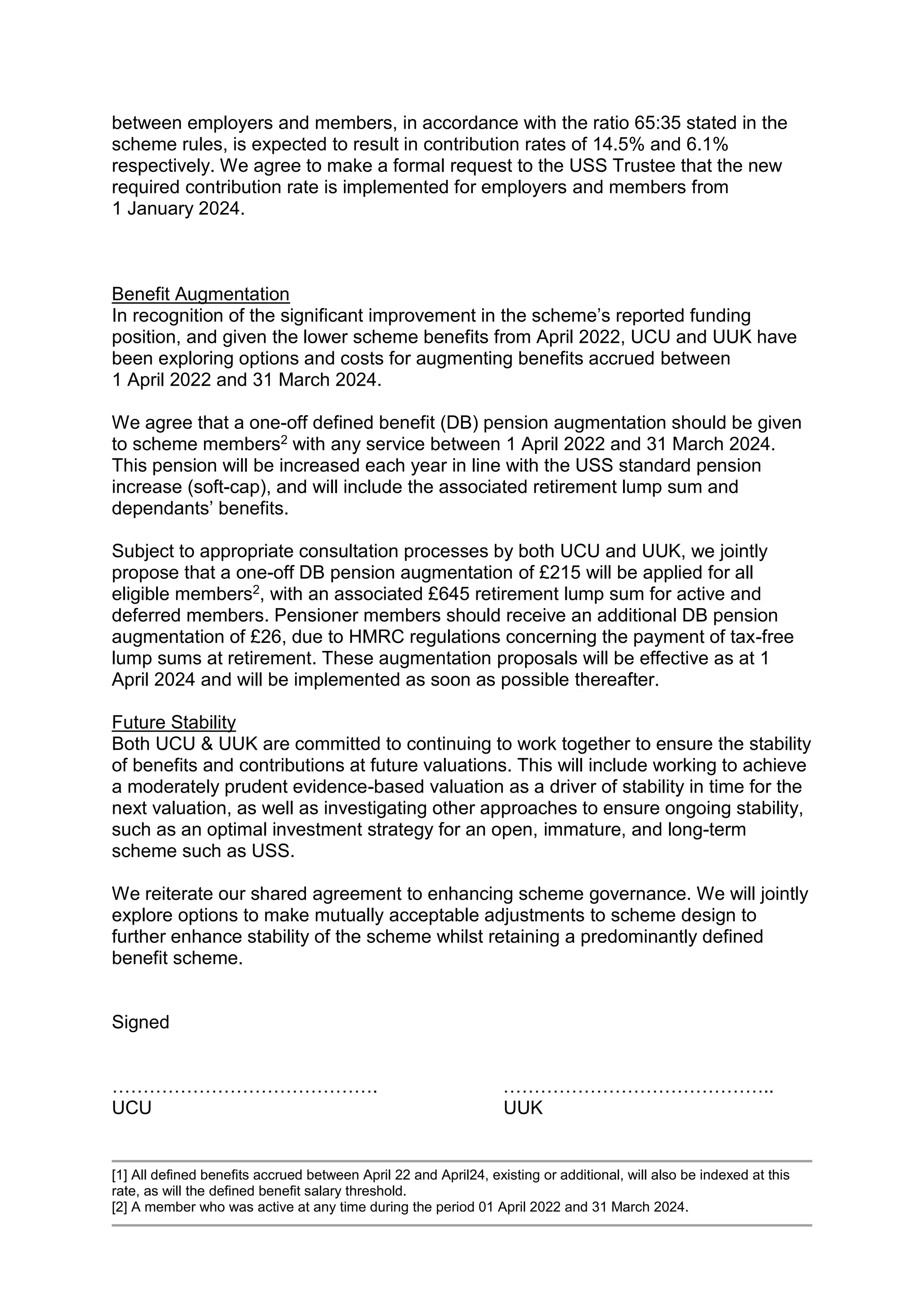 UUK and UCU joint statement | PDF