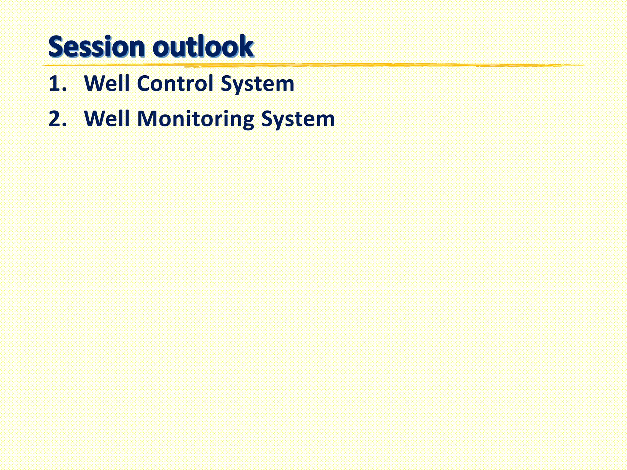 Well Control and Well Monitoring Systems | PDF