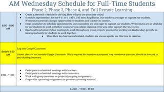 UCVTS Back to School - Instructional Webinar | PDF