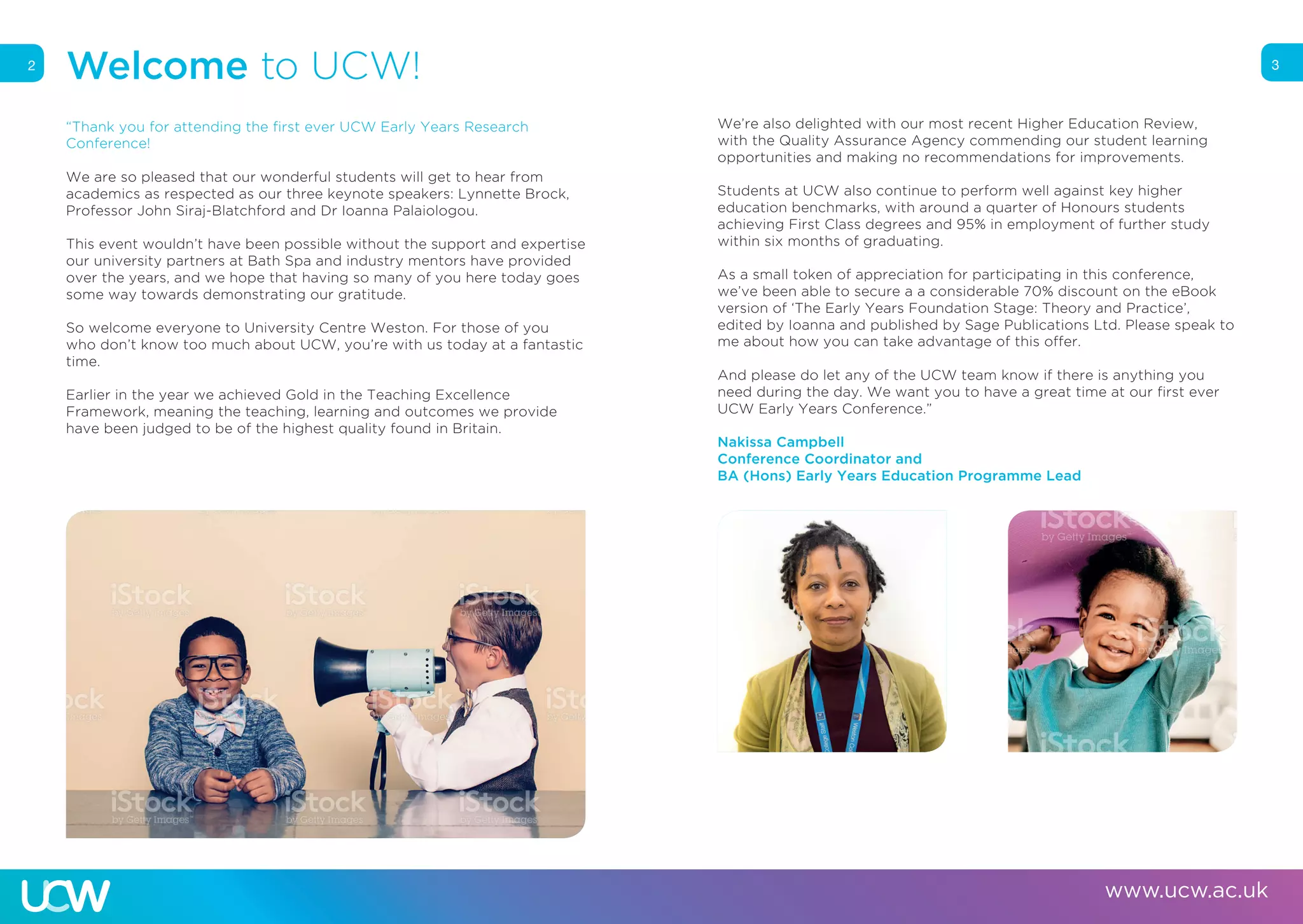 UCW Early Years Research Conference | PDF