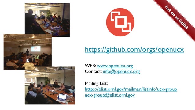 Ucx An Open Source Framework For Hpc Network Ap Is And Beyond Ppt