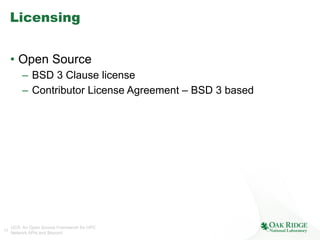 UCX: An Open Source Framework for HPC Network APIs and Beyond | PDF