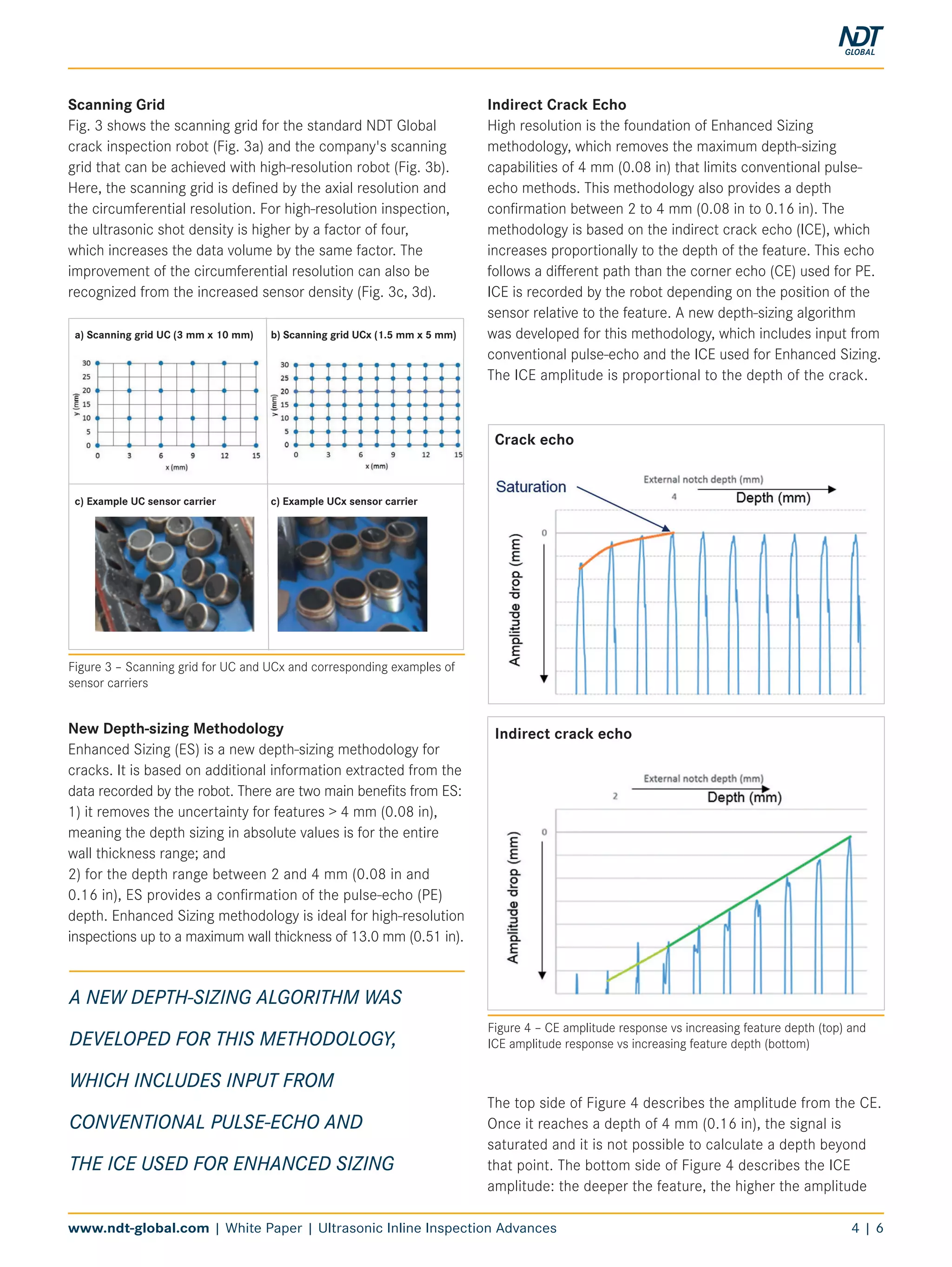 Ultrasonic ILI Removes Crack Depth-Sizing Limits | PDF