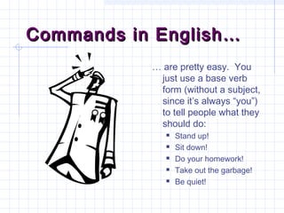Ud. commands ppt | PPT