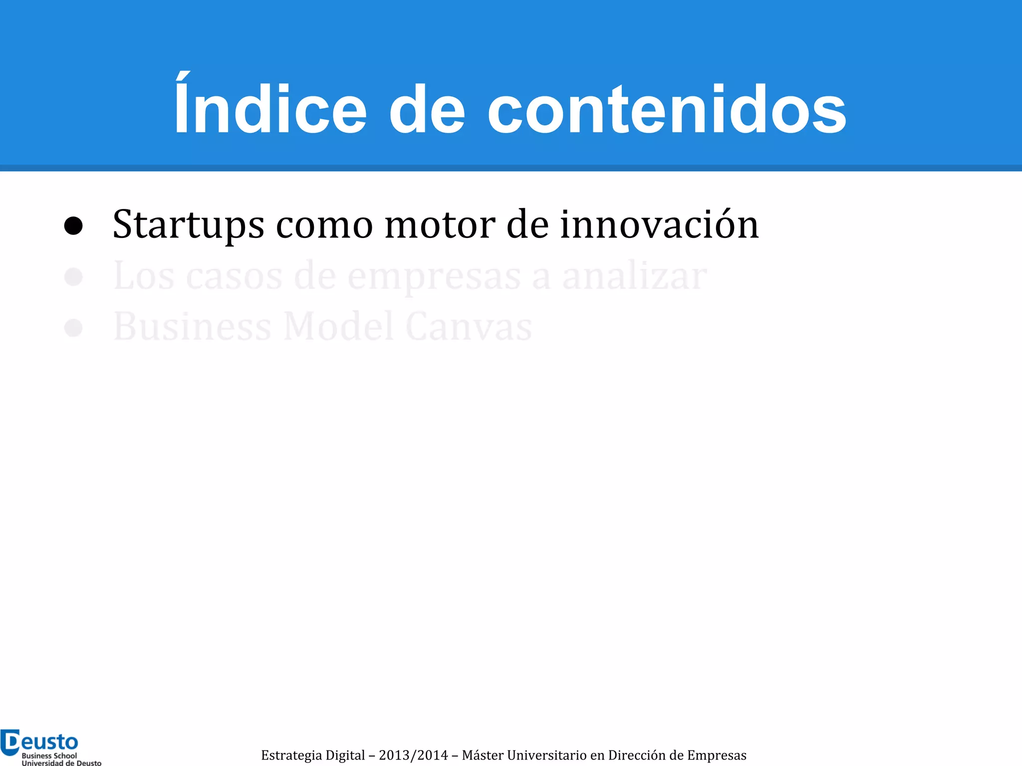El Business Model Canvas para proveer soluciones a problemas ...