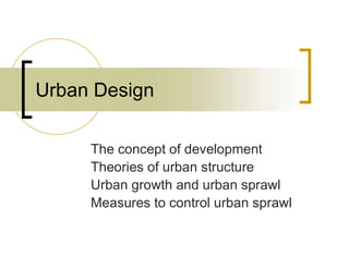 urban design for urban elementsand other strategies | PDF