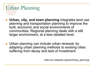 urban design elements and properties and startigies | PPT