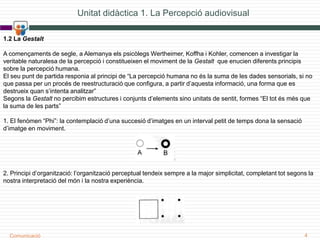 La percepció humana | PPTX