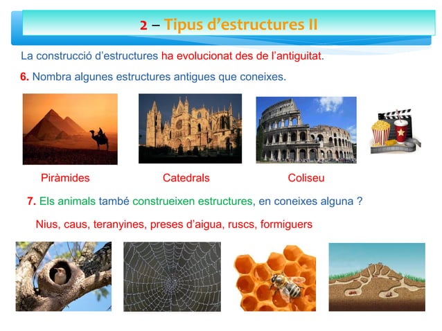 Les estructures | PPT