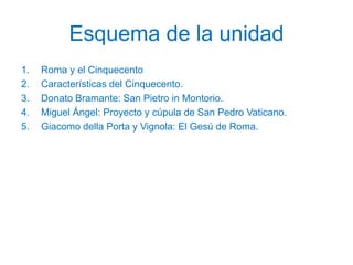 Ud 10 renacimiento arquitectura cinquecento | PPTX