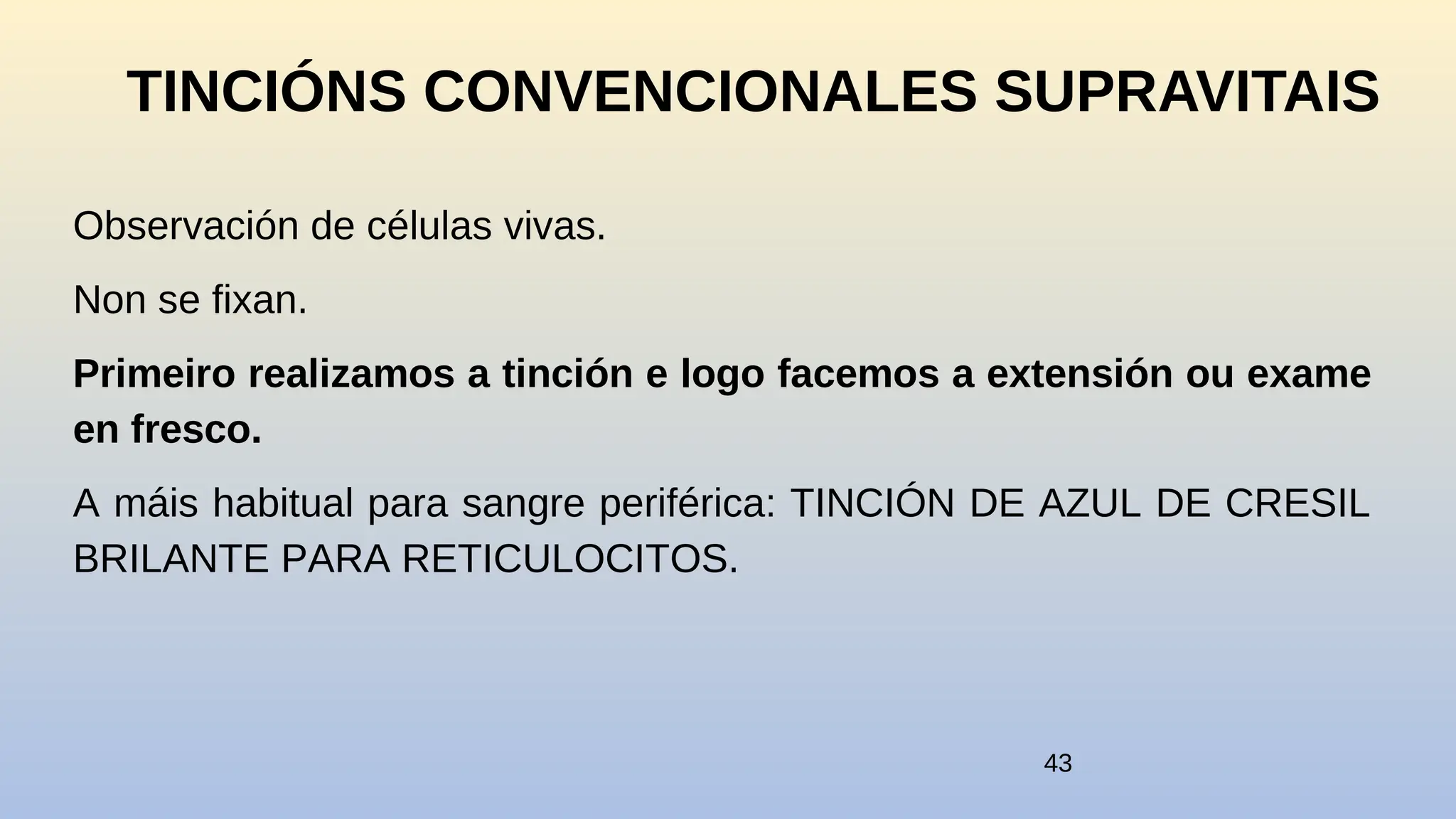 Sangre y frotis sanguíneo. este material | PDF