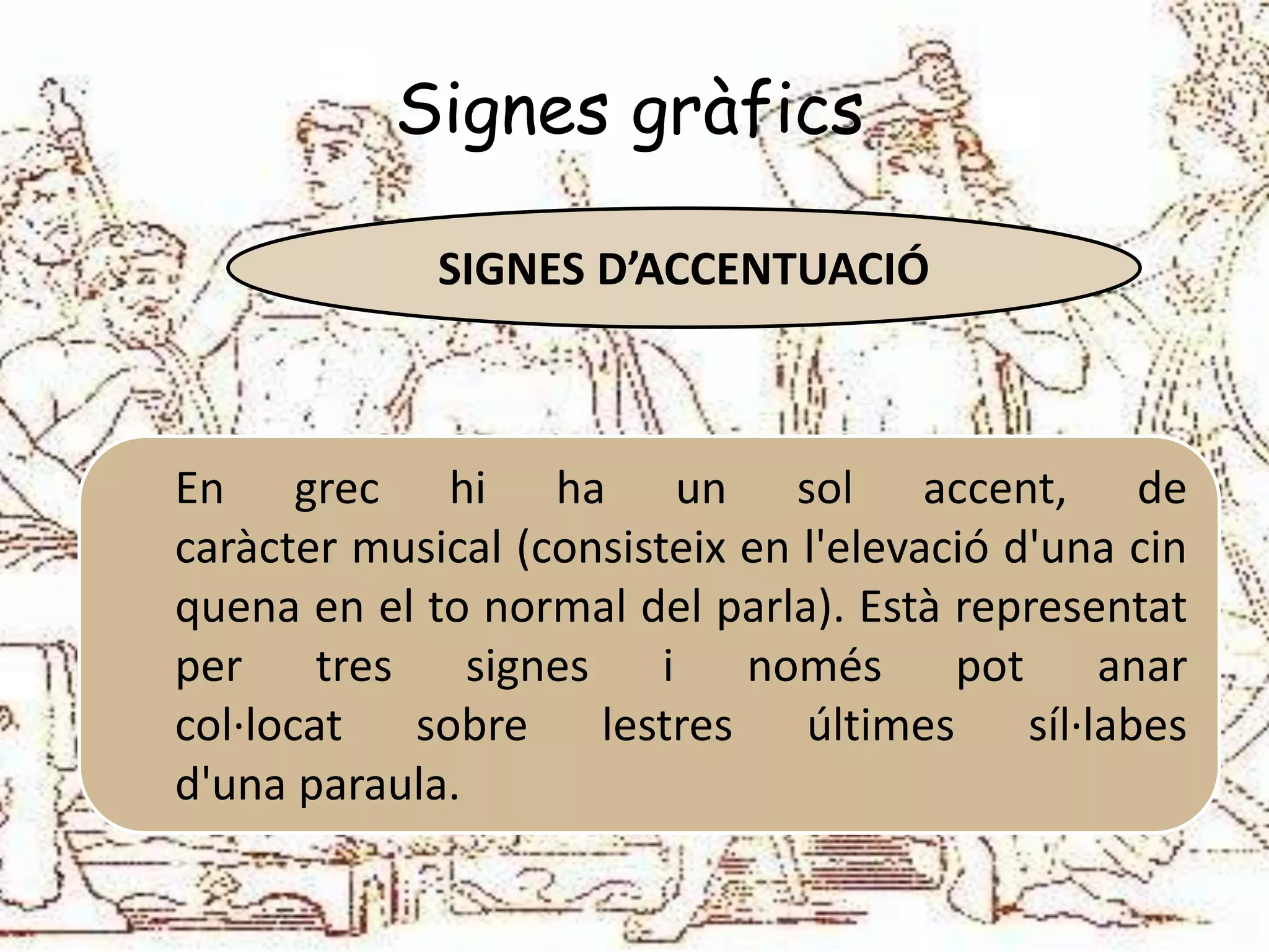 L'alfabet i signes prosòdics grecs | PPSX