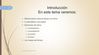 UD 4. Tiempo y clima | PPTX