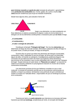 Ud 4 el fuego y sus elementos | DOC