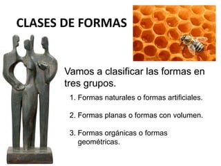 Las formas y recursos para representarlas | PPTX