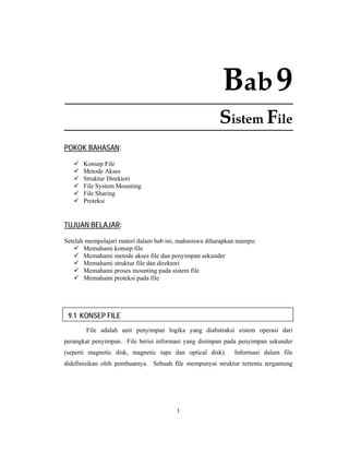 9.sistem file | PDF
