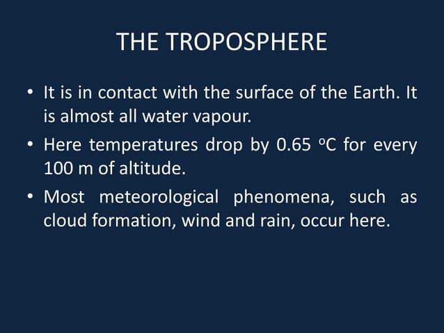 THE ATMOSPHERE. WEATHER AND CLIMATE | PPTX