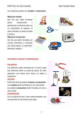 Ud 6 Fuerzas y máquinas | PDF