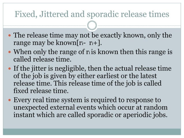 Reference model of real time system | PPTX