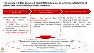 Udaan Unicorn in B2B e-Commerce | PPTX