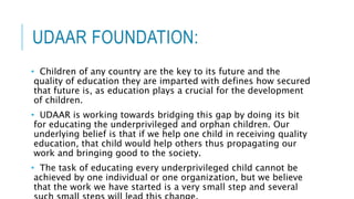 Udaar Foundation (1).pptx | Debated Sensitive Social Issues | Sensitive Topics