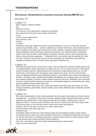 Udaberria eta elikadura | PDF