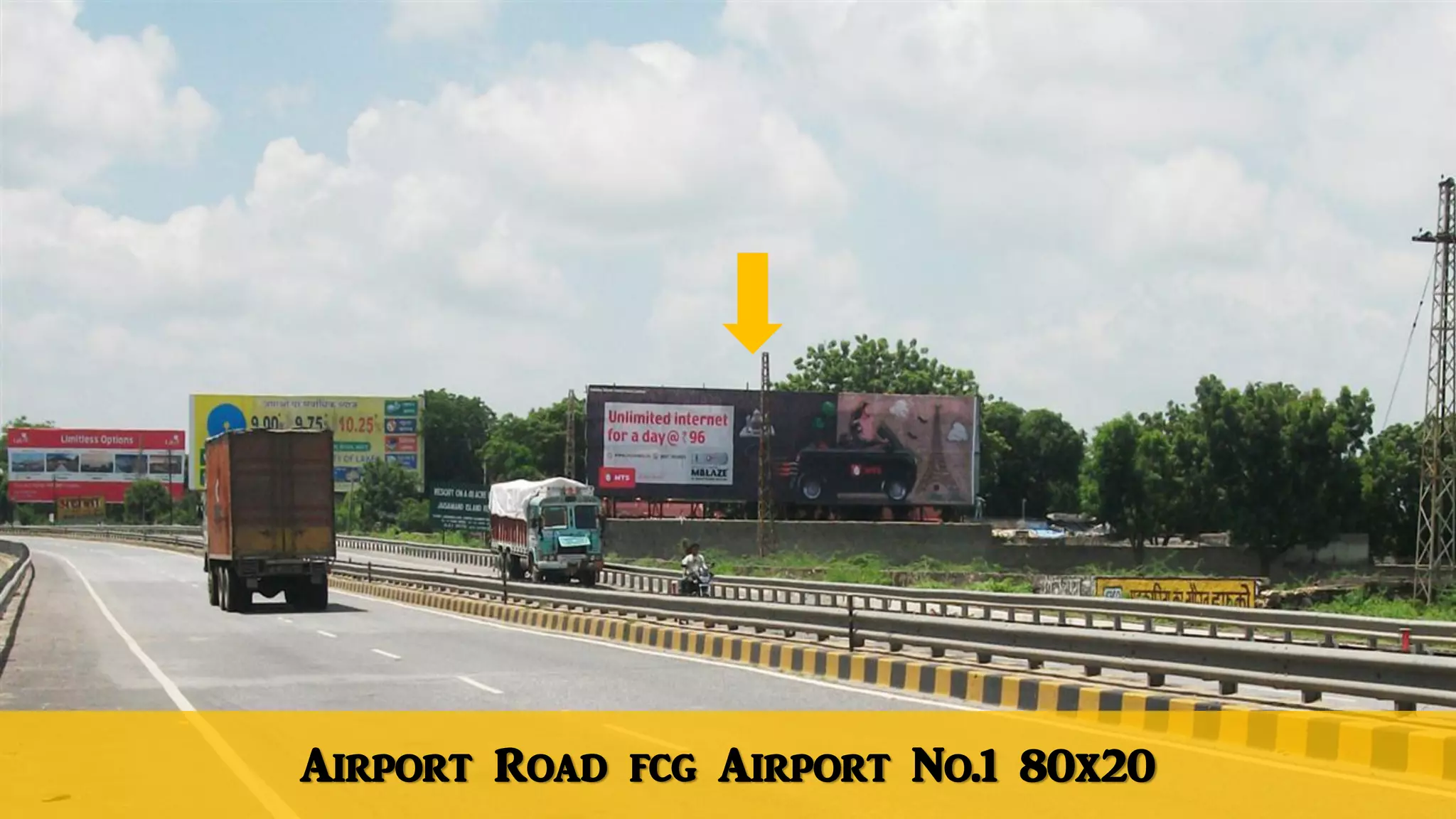 Outdoor Advertising Options in Udaipur - Hoarding Options in Udaipur | PDF