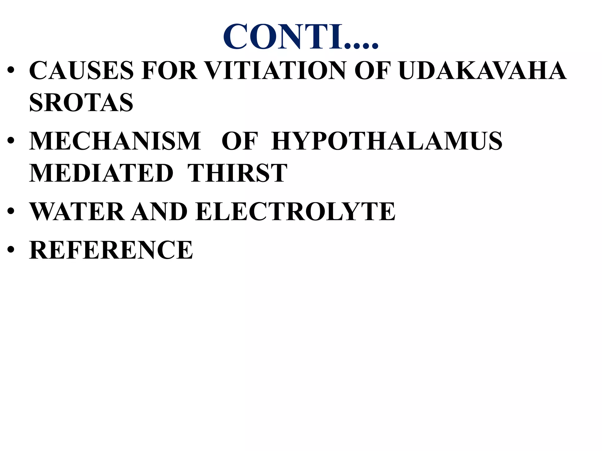 Udakvaha srotas dr Sujit kumar MD | PPTX