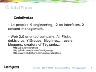 Udal Plone | PPT