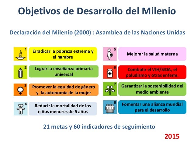 Objetivos De Desarrollo Del Milenio - prestamos santander sin nomina