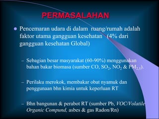Persyaratan Udara ruangan rumah yang sehat.ppt
