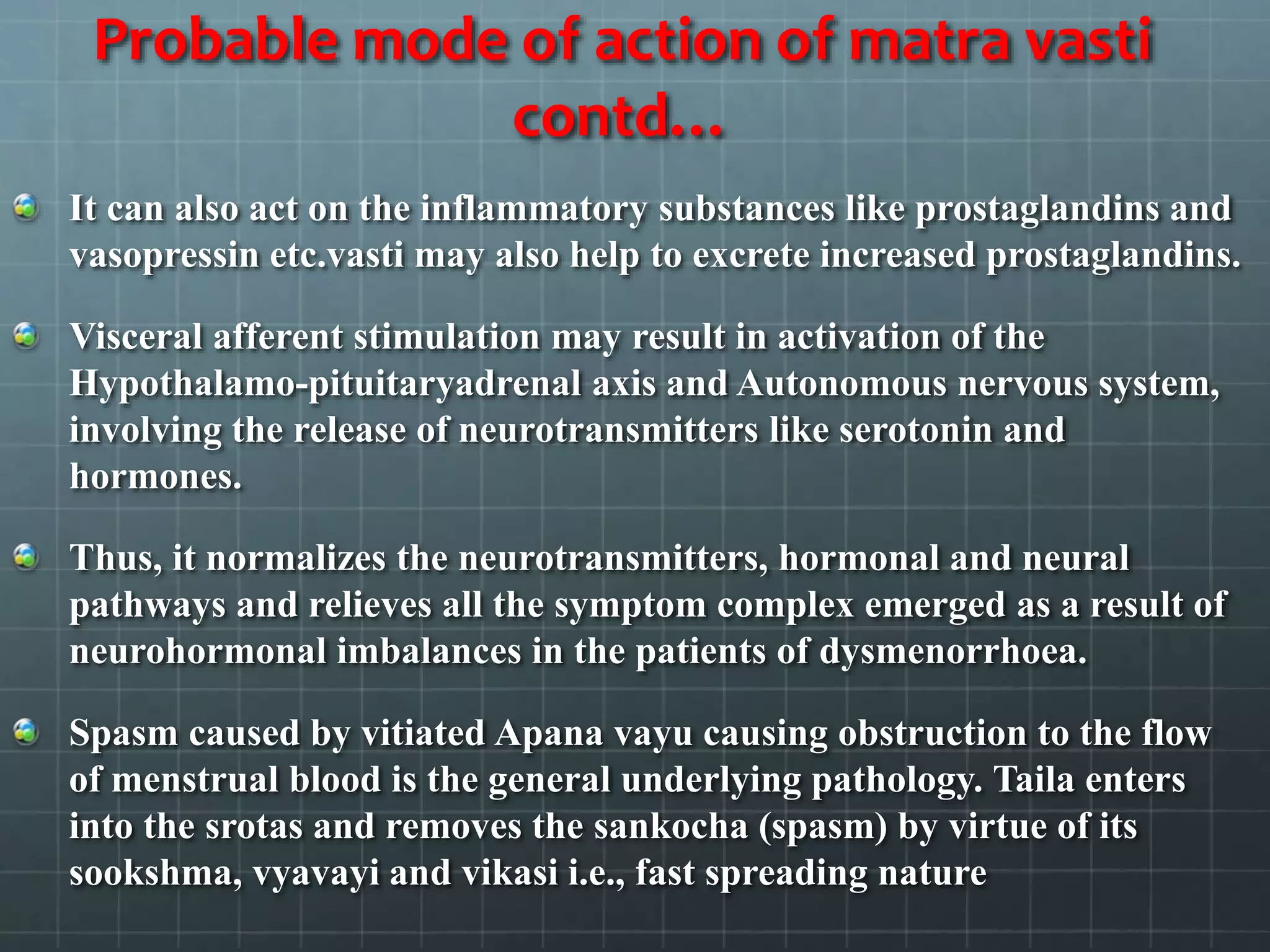 Udavarta, dysmenorrhoea | PPTX
