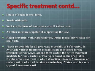 Udavarta, dysmenorrhoea | PPTX