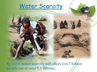 Save Water, Save Earth..!! | PPTX
