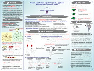 Random Keys Genetic Alogrithims Applied to Conflicting Objectives for Optimization | PPT