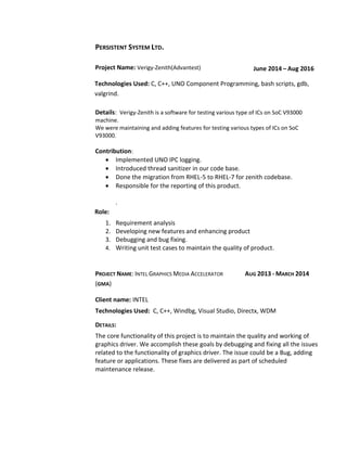 Uday singh resume | PDF