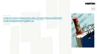 Udbudsmateriale version 2.0 - Vejbelysning | PDF