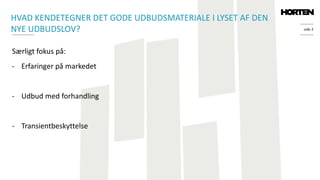 Udbudsmateriale version 2.0 - Vejbelysning | PDF