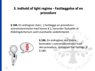 Light regime - | PPT