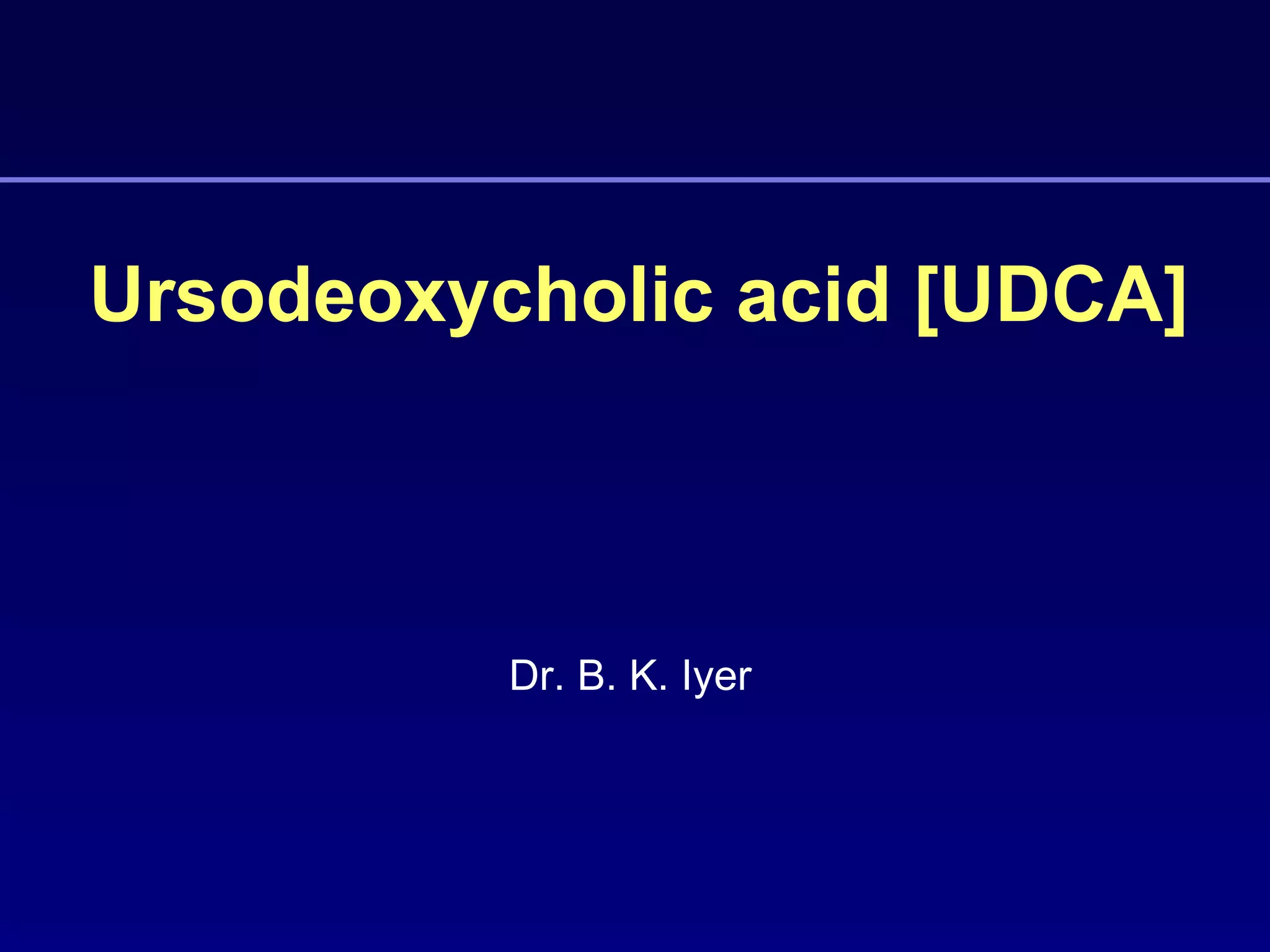 UDCA | PPT