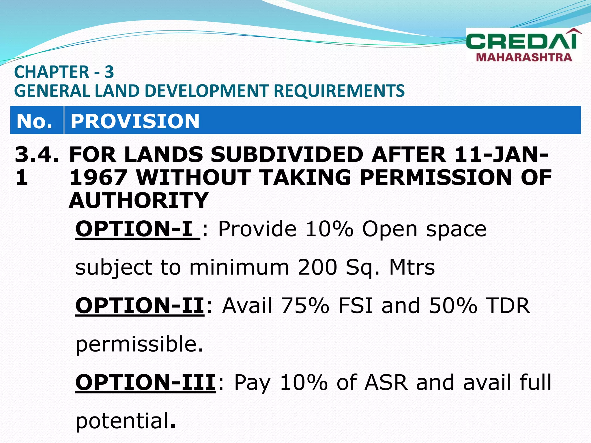 Udcpr Maharashtra | PPTX
