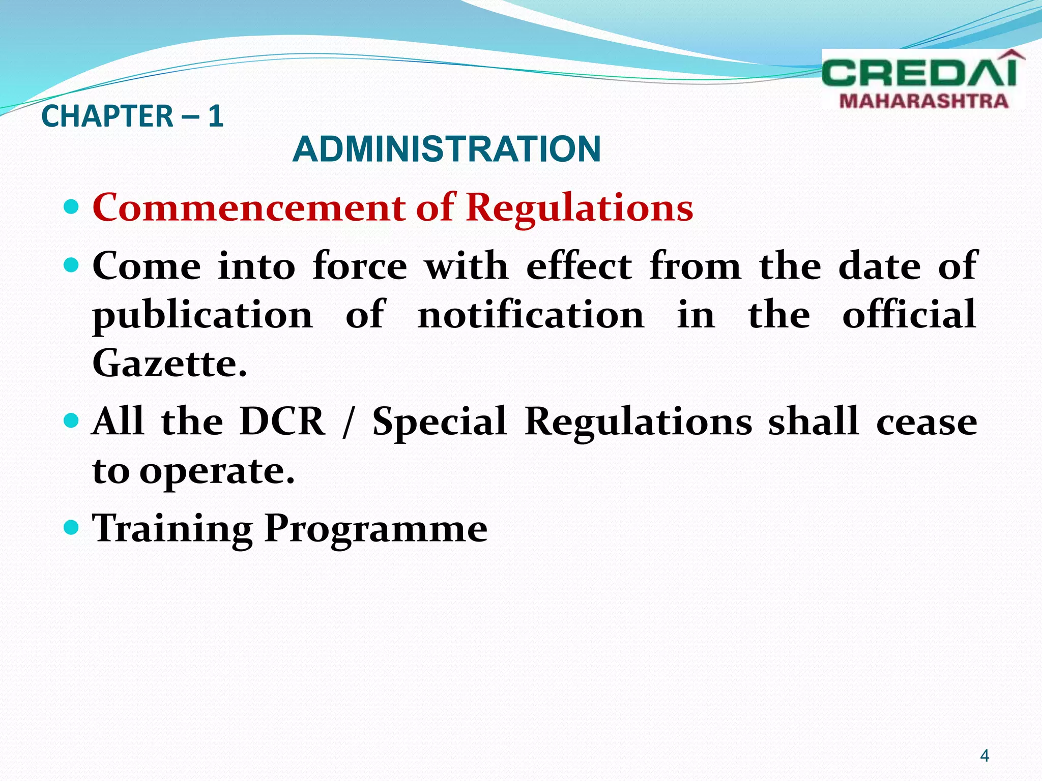 Udcpr Maharashtra | PPTX