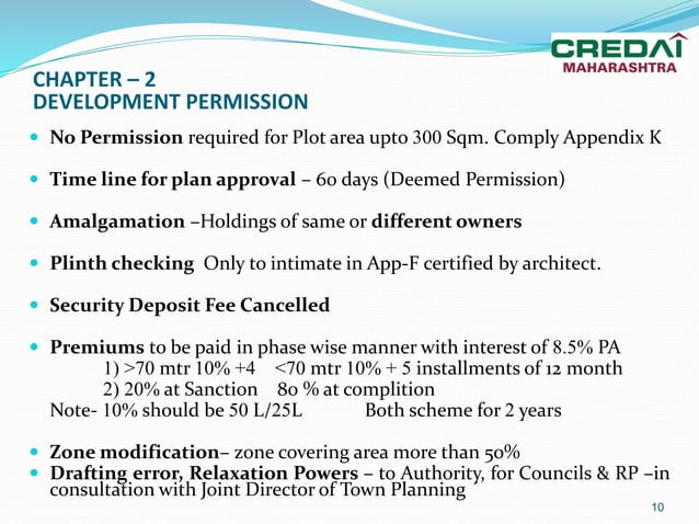 Udcpr Maharashtra | PPTX