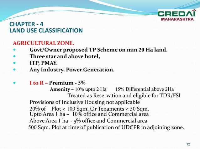 Udcpr Maharashtra | PPTX