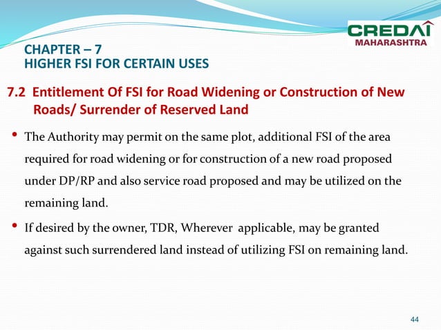 Udcpr Maharashtra | PPTX