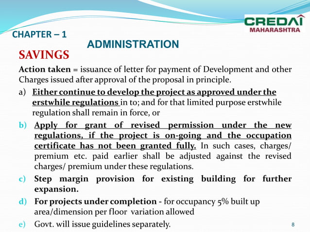 Udcpr Maharashtra | PPTX