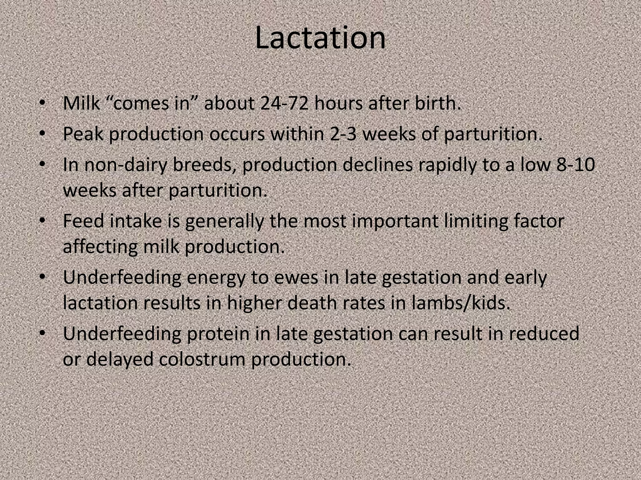 Udder health in ewes and does | PPTX
