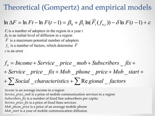 Diffusion of innovation and innovativeness of Russian regions (ICT ...