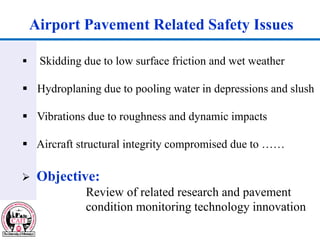 Aircraft Safety on Airfield Pavements Considering Standing Water, Slush ...